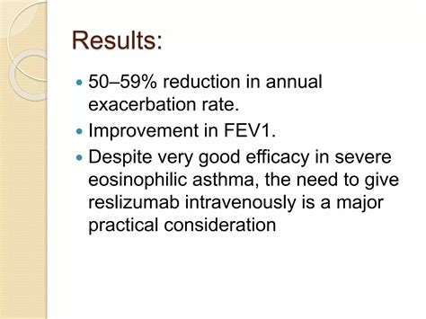Severe Uncontrolled Asthma Ppt