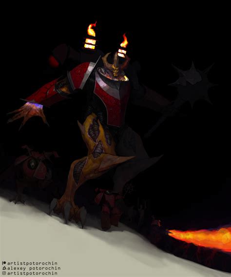 Lorgar Daemon Primarch Of Chaos Undivided By Me R Imaginarywarhammer