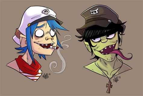 Gorillaz By Missmistymoo On Deviantart