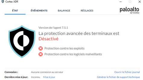 Livecommunity Cortex Xdr Not Able To Connect To Server