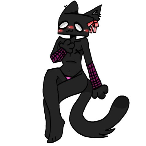 Rule 34 3 Toes 4 Fingers Anthro Black Fur Cat Ears Cat Paws