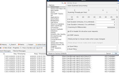 Delay When Scanning Has No Effect · Issue 7929 · Zaproxyzaproxy · Github