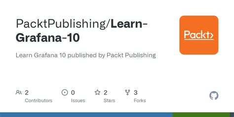 GitHub PacktPublishing Learn Grafana 10 Learn Grafana 10 Published
