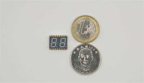 0 39 Dual Digit SMD LED 7 Segment Display Diamond Seg OPTO PLUS LED