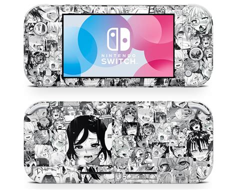 Ahegao Nintendo Switch Lite Skin Anime Erotic Animegirl Egirl Etsy