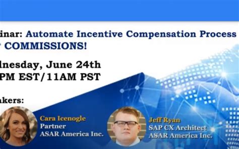 Sap Commissions Demo From Asar America Crud Life