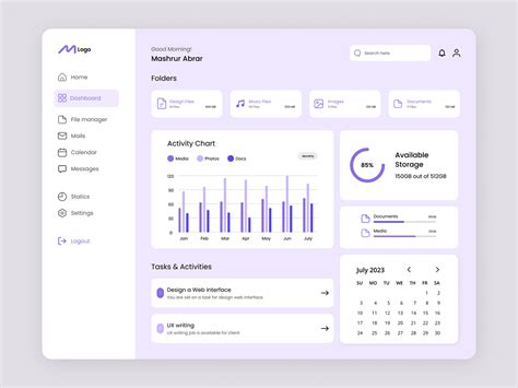 Admin Panel Ui Design On Behance