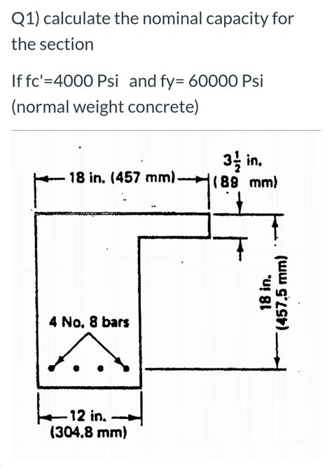Answered Q1 Calculate The Nominal Capacity For… Bartleby