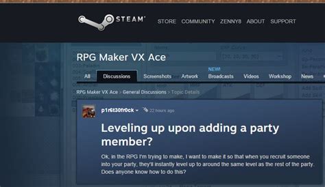 Leveling Up Upon Adding A Party Member Ok In The RPG I M Trying To Make I Want To Make It So