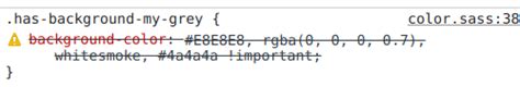 adding custom shades compiles to broken css · issue 3619 · jgthms