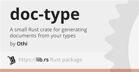 doc type — rust library lib rs