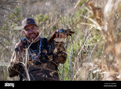 Eric Strand A Hunter With Born And Raised Outdoors Shows Off A Duck