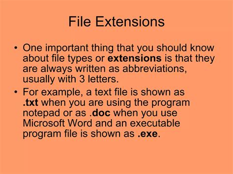 Computer Lesson 7 Files And Folders Ppt