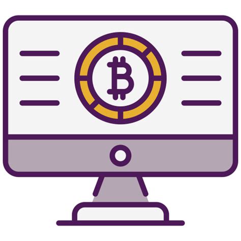 Bitcoin Mining Generic Color Lineal Color Icon