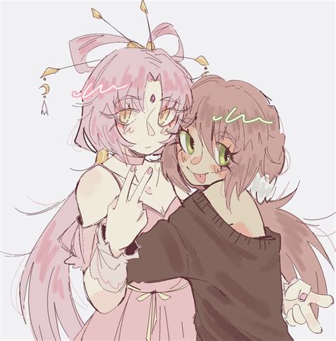 Fu Xuan And Qingque Honkai And More Drawn By Andp Tuh Danbooru