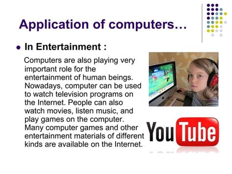 Itc Lec 1 Introduction To Computer Applications Ppt