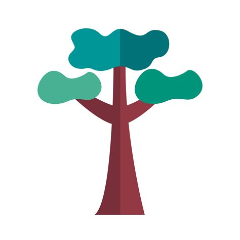 Leafless Tree Plant Flat Style Icon 2662898 Vector Art At Vecteezy