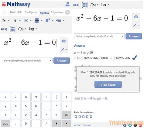 Solve Mathematics Problems In Seconds With Mathway For Android