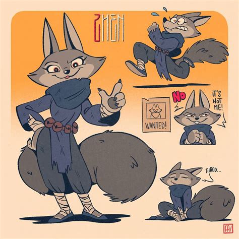 294080 Safe Artistfox Popvli Zhen Kung Fu Panda Canine Corsac