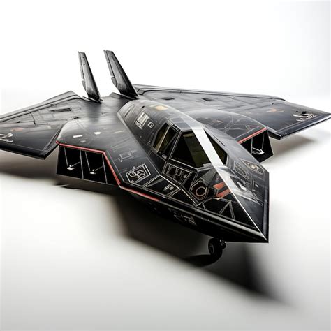 Premium Ai Image Model F 117 Nighthawk 1981 Stealth Attack Aircraft