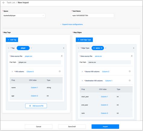 Import Data Nebulagraph Database Manual
