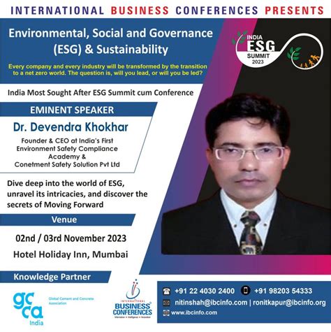 Shaikh Mohammad Yaseen On Linkedin Join Us At The Esg Summit On 23