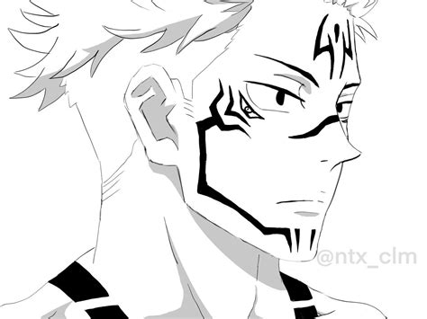 My Drawing Of Ryomen Sukuna Rjujutsukaisen