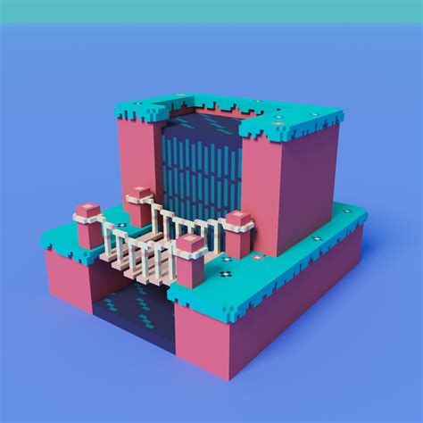 Tried My Hand At Voxel Art Using Magicavoxel R Voxel