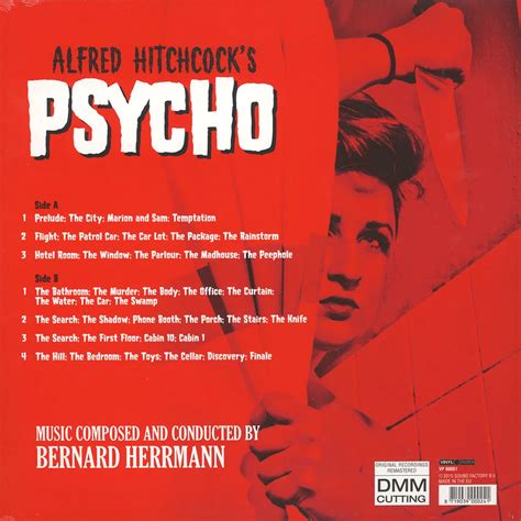 Bernard Herrmann Ost Alfred Hitchcocks Psycho Original 1960 Movie