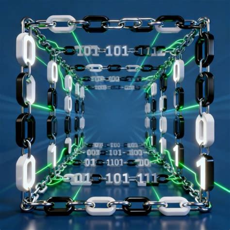 Free Binary Data Chains Photo Binary Digital Chains Download At