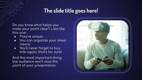 Computer Science College Major Google Slides PPT Template