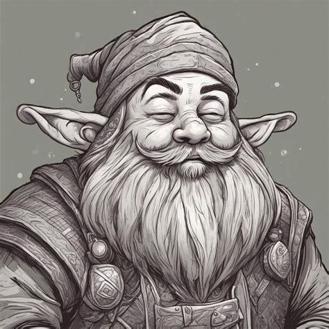 Sleepy Dwarf Portrait Cartoon By Somnorosul007 On Deviantart