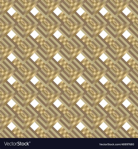 Gold Geometric Seamless Pattern Royalty Free Vector Image