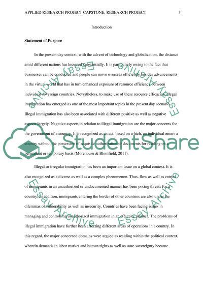 Applied Research Project Capstone Research Project Paper