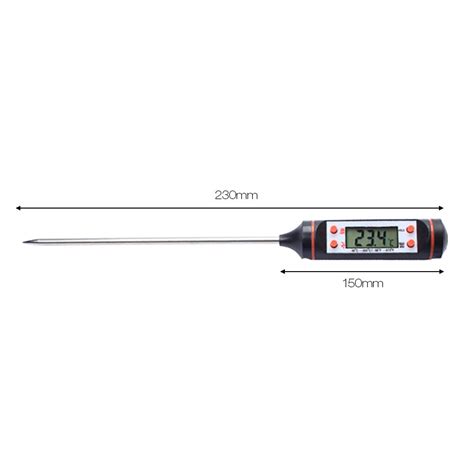 Universal Probe Thermometer Lcd Digital Display Pr Grandado