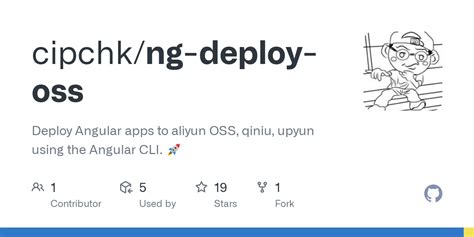 Github Cipchkng Deploy Oss Deploy Angular Apps To Aliyun Oss Qiniu Upyun Using The Angular