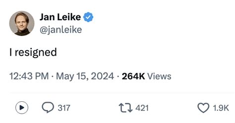 jan leike co head of openai s superalignment team with ilya is not even pretending to be ok