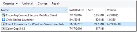 Update Essentials Connector Before Upgrading Windows 10 Mcb Systems