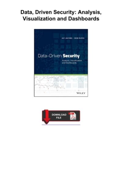 Pdfbook Data Driven Security Analysis Visualization And Dashboards