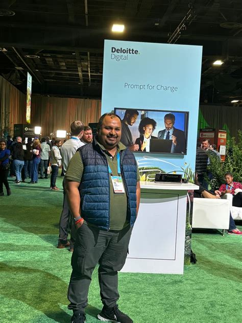 Ajeet Chakraborty On Linkedin Salesforce World Tour At Washington Dc Deloitte Booth