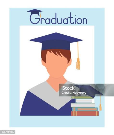 졸업 사진 부스 소품 또는 텍스트에 대한 프레임 대학원생 졸업 벡터 그림 2023년에 대한 스톡 벡터 아트 및 기타 이미지 2023년 2024년 가리기 Istock