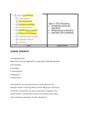 CPU Scheduling Algorithms Explained FCFS SJF RR Course Hero