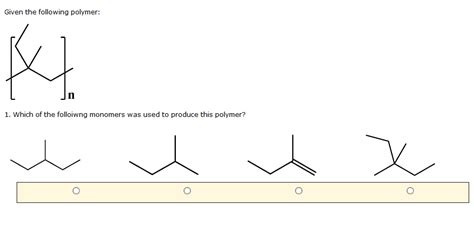 Solved 2 If This Is A Step Growth Polymerization What Is