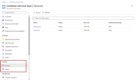 Azure Service Bus Explorer를 사용하여 데이터 작업 실행 Azure Service Bus