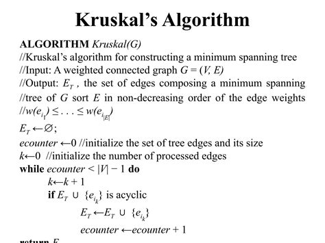 Unit Ii Graph Algorithms Techniquespptx