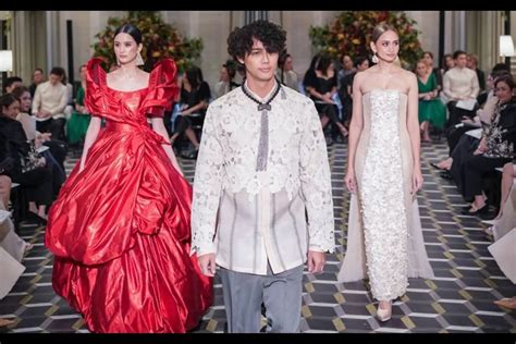 All The Runway Looks At Paul Cabrals Premier Gala Show Abs Cbn Lifestyle