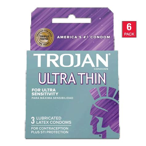 Trojan Magnum Thin Lubricated Latex Condoms 18 Ct ⋆ Us Royal Honey