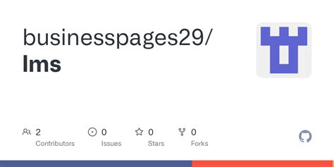 GitHub Businesspages Lms