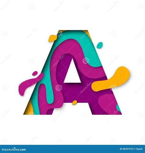 Multi Layers Color Texture 3d Papercut Layers In Gradient Banner Stock Image Cartoondealer