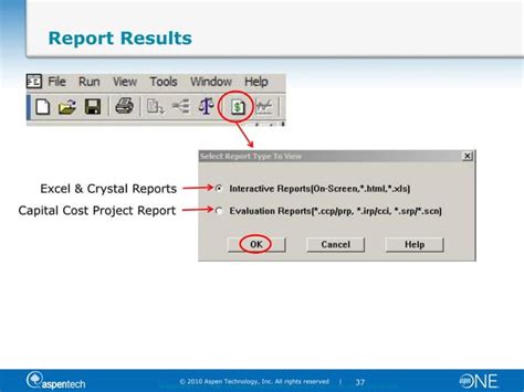 Aspen Cappital Cost Estimator Acce Quick Start Guidepdf